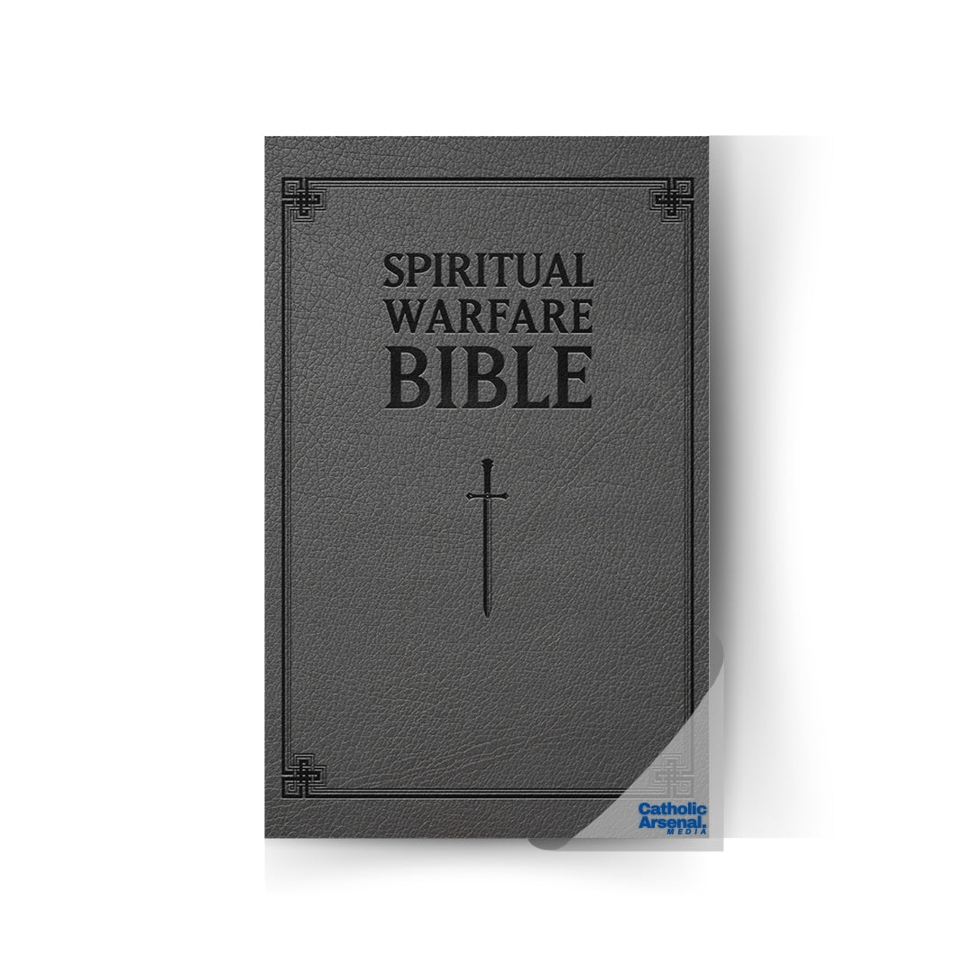 Spiritual Warfare Bible (Leather) – Catholic Arsenal Media